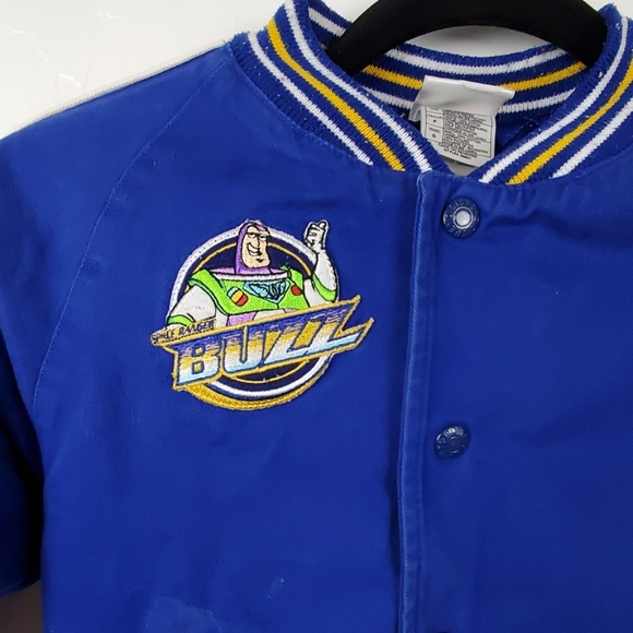 Disney | Jackets & Coats | Disney Buzz Lightyear Varsity Boys Jacket Size S | Poshmark
